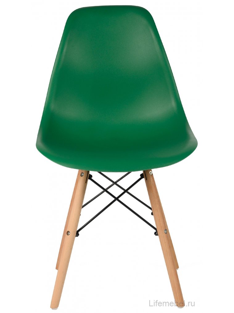 Пластиковый стул Eames DSW DC111 изумрудный — купить в Москве по цене 1 ...